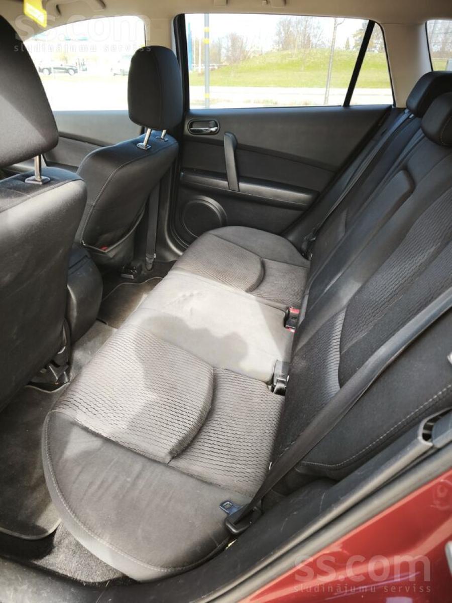 Sarkans Mazda 6 2010 Ventspils, ar dzinēja tilpumu 2.20 L un nobraukumu 230 tūkst. km par 3200 €, foto 14 vietnē AUTOMOTO.COM.LV