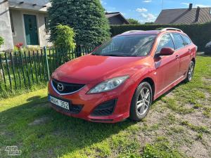 Red Mazda 6 2011 in Kaunas, with an engine capacity of 2.20 L and mileage of 273 thousand km for 1200 €, photo  on AUTOMOTO.COM.LV