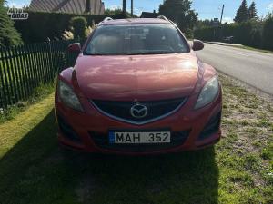 Sarkans Mazda 6 2011 Kauņa, ar dzinēja tilpumu 2.20 L un nobraukumu 273 tūkst. km par 1200 €, foto 3 vietnē AUTOMOTO.COM.LV