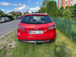 Sarkans Mazda 6 2011 Kauņa, ar dzinēja tilpumu 2.20 L un nobraukumu 273 tūkst. km par 1200 €, foto 8 vietnē AUTOMOTO.COM.LV