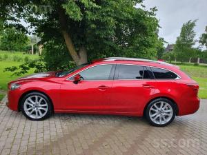 Red Mazda 6 2013 in Bauska, with an engine capacity of 2.20 L and mileage of 212 thousand km for 4950 €, photo 6 on AUTOMOTO.COM.LV