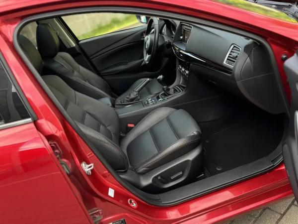 Red Mazda 6 2013 in Jurmala, with an engine capacity of 2.20 L and mileage of 258 thousand km for 5990 €, photo 7 on AUTOMOTO.COM.LV