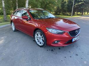 Red Mazda 6 2013 in Rokiskis, with an engine capacity of 2.18 L and mileage of 260 thousand km for 4499 €, photo 10 on AUTOMOTO.COM.LV