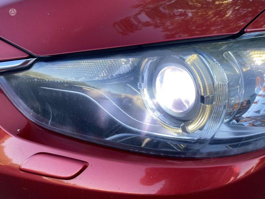 Red Mazda 6 2013 in Rokiskis, with an engine capacity of 2.18 L and mileage of 260 thousand km for 4499 €, photo 14 on AUTOMOTO.COM.LV