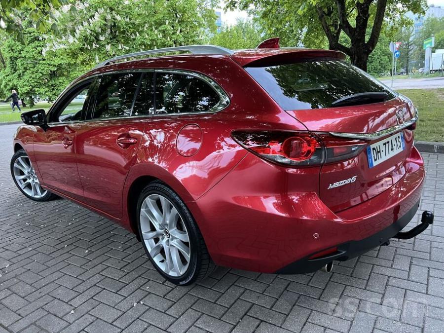 Sarkans Mazda 6 2013 Rīga, ar dzinēja tilpumu 2.20 L un nobraukumu 0 tūkst. km par 6300 €, foto 5 vietnē AUTOMOTO.COM.LV