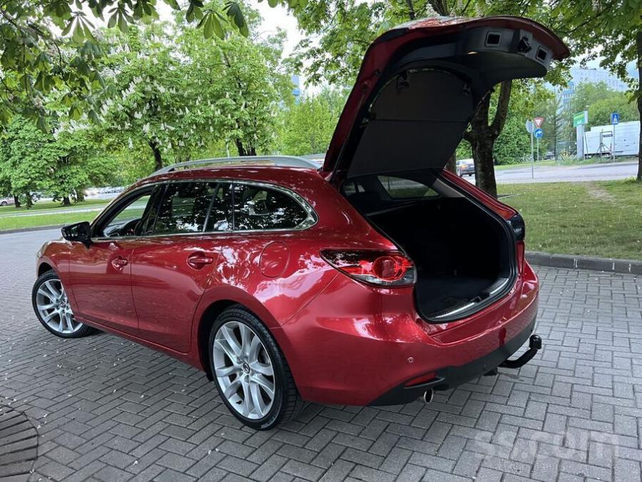 Sarkans Mazda 6 2013 Rīga, ar dzinēja tilpumu 2.20 L un nobraukumu 0 tūkst. km par 6300 €, foto 7 vietnē AUTOMOTO.COM.LV
