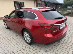 Red Mazda 6 2013 in Taurage, with an engine capacity of 2.18 L and mileage of 186 thousand km for 4900 €, photo 5 on AUTOMOTO.COM.LV