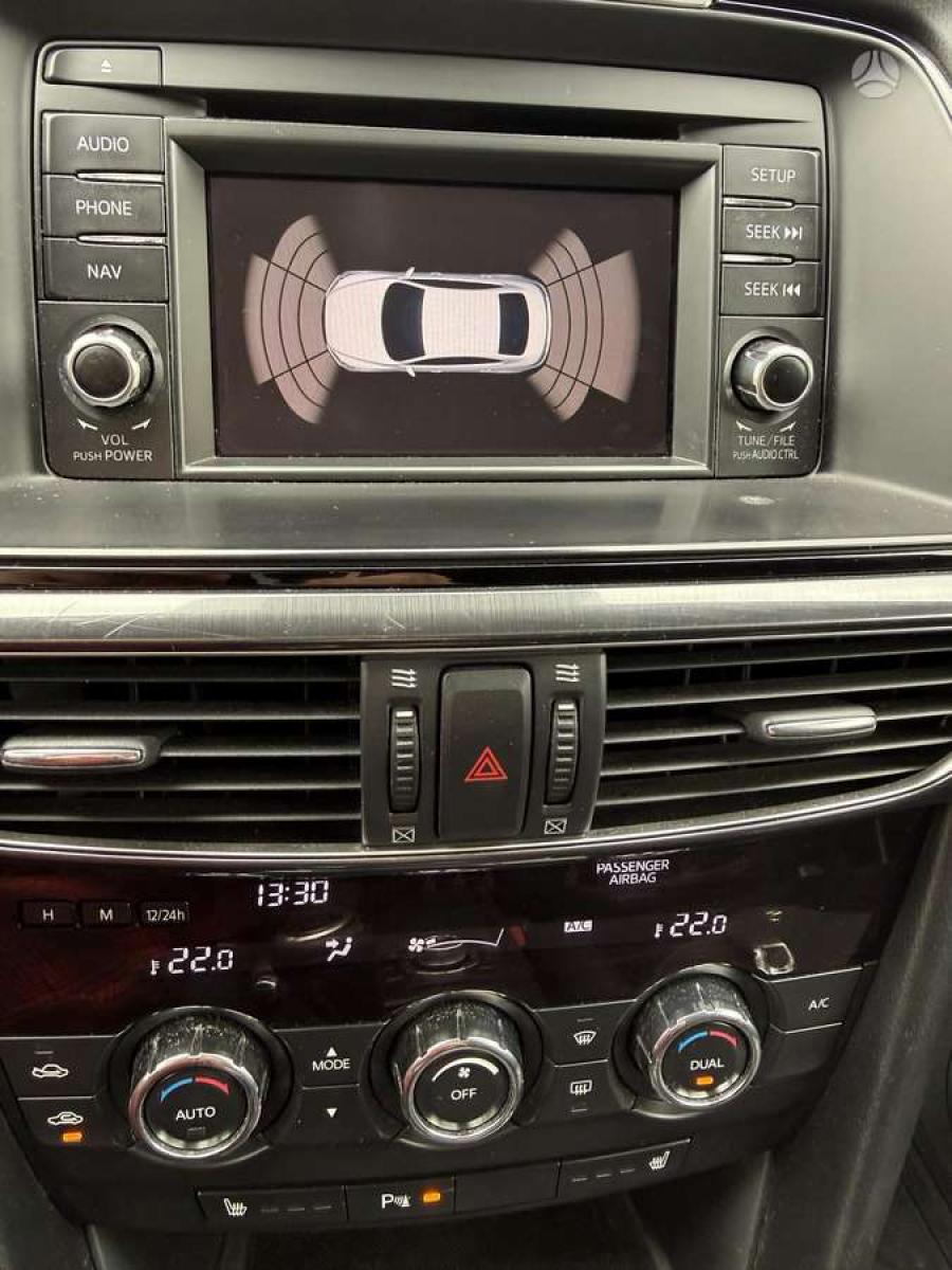 Red Mazda 6 2013 in Taurage, with an engine capacity of 2.18 L and mileage of 186 thousand km for 4900 €, photo 18 on AUTOMOTO.COM.LV
