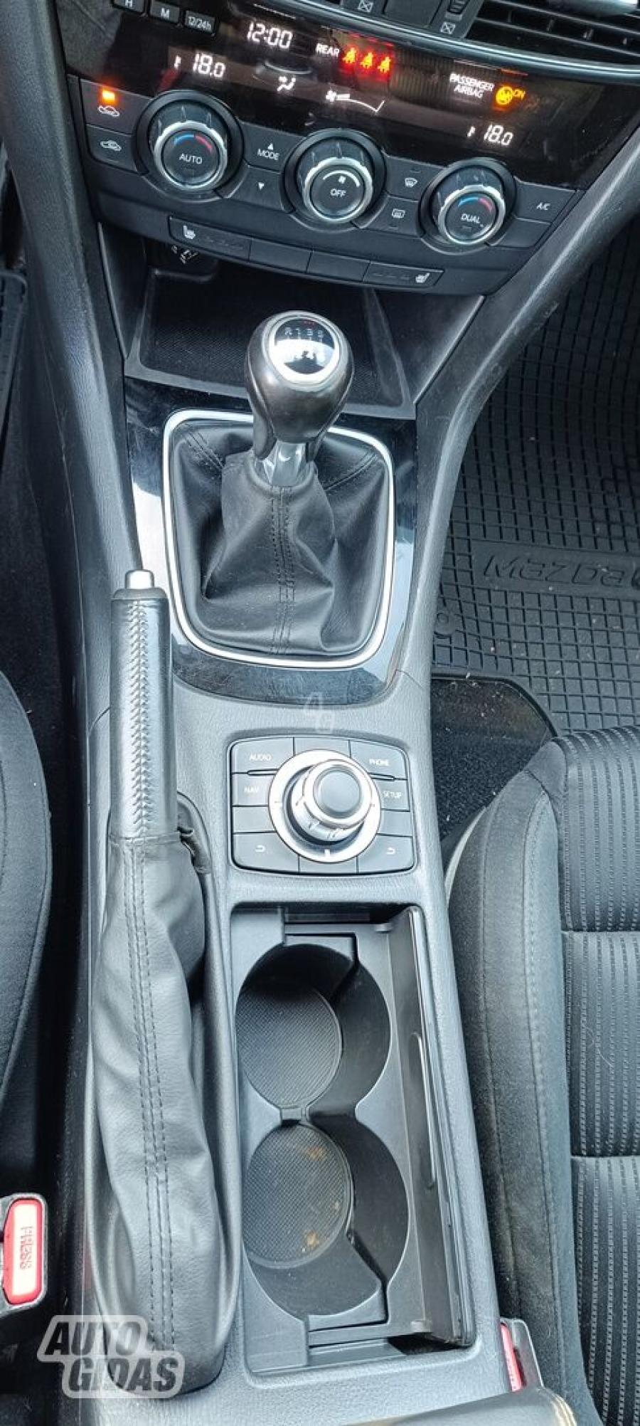 Sarkans Mazda 6 2013 Kauņa, ar dzinēja tilpumu 2.20 L un nobraukumu 255 tūkst. km par 3500 €, foto 10 vietnē AUTOMOTO.COM.LV