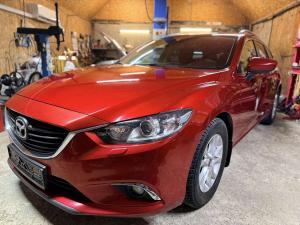 Sarkans Mazda 6 2014 Utena, ar dzinēja tilpumu 2.18 L un nobraukumu 267 tūkst. km par 5990 €, foto 2 vietnē AUTOMOTO.COM.LV