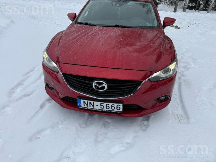 Sarkans Mazda 6 2014 Rīga, ar dzinēja tilpumu 2.20 L un nobraukumu 201 tūkst. km par 5500 €, foto 8 vietnē AUTOMOTO.COM.LV