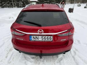 Sarkans Mazda 6 2014 Rīga, ar dzinēja tilpumu 2.20 L un nobraukumu 201 tūkst. km par 5500 €, foto 10 vietnē AUTOMOTO.COM.LV