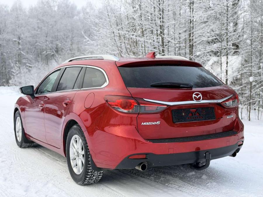 Sarkans Mazda 6 2014 Utena, ar dzinēja tilpumu 2.18 L un nobraukumu 267 tūkst. km par 5890 €, foto 8 vietnē AUTOMOTO.COM.LV