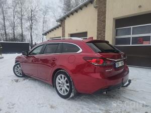 Sarkans Mazda 6 2014 Rīga, ar dzinēja tilpumu 2.20 L un nobraukumu 0 tūkst. km par 5990 €, foto 4 vietnē AUTOMOTO.COM.LV