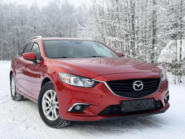 Sarkans Mazda 6 2014 Utena, ar dzinēja tilpumu 2.18 L un nobraukumu 267 tūkst. km par 5490 €, foto 3 vietnē AUTOMOTO.COM.LV
