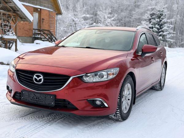 Sarkans Mazda 6 2014 Utena, ar dzinēja tilpumu 2.18 L un nobraukumu 267 tūkst. km par 5490 €, foto 4 vietnē AUTOMOTO.COM.LV