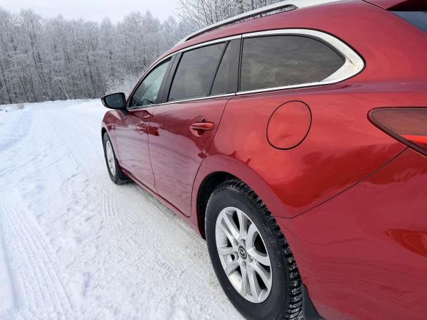 Sarkans Mazda 6 2014 Utena, ar dzinēja tilpumu 2.18 L un nobraukumu 267 tūkst. km par 5490 €, foto 7 vietnē AUTOMOTO.COM.LV