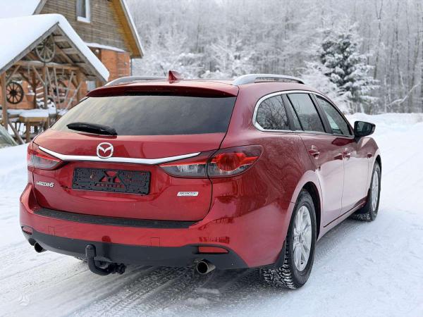 Sarkans Mazda 6 2014 Utena, ar dzinēja tilpumu 2.18 L un nobraukumu 267 tūkst. km par 5490 €, foto 8 vietnē AUTOMOTO.COM.LV