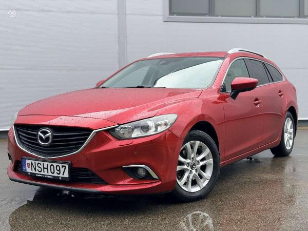 Red Mazda 6 2014 in Utena, with an engine capacity of 2.18 L and mileage of 277 thousand km for 5490 €, photo 2 on AUTOMOTO.COM.LV