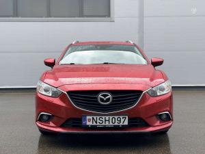 Red Mazda 6 2014 in Utena, with an engine capacity of 2.18 L and mileage of 277 thousand km for 5490 €, photo 9 on AUTOMOTO.COM.LV