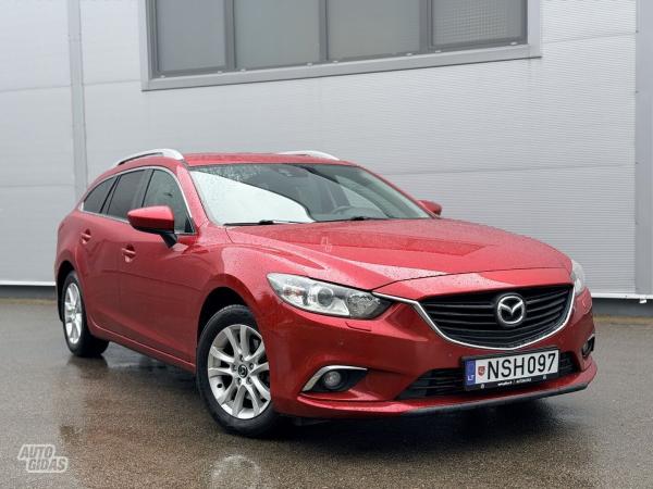 Red Mazda 6 2014 in Utena, with an engine capacity of 2.20 L and mileage of 277 thousand km for 5490 €, photo 1 on AUTOMOTO.COM.LV