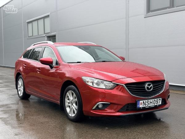 Red Mazda 6 2014 in Utena, with an engine capacity of 2.20 L and mileage of 277 thousand km for 5490 €, photo 3 on AUTOMOTO.COM.LV