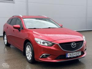 Red Mazda 6 2014 in Utena, with an engine capacity of 2.20 L and mileage of 277 thousand km for 5490 €, photo 10 on AUTOMOTO.COM.LV