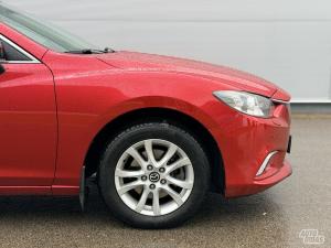 Red Mazda 6 2014 in Utena, with an engine capacity of 2.20 L and mileage of 277 thousand km for 5490 €, photo 13 on AUTOMOTO.COM.LV