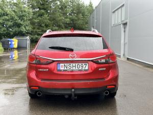 Red Mazda 6 2014 in Utena, with an engine capacity of 2.20 L and mileage of 277 thousand km for 5490 €, photo 15 on AUTOMOTO.COM.LV
