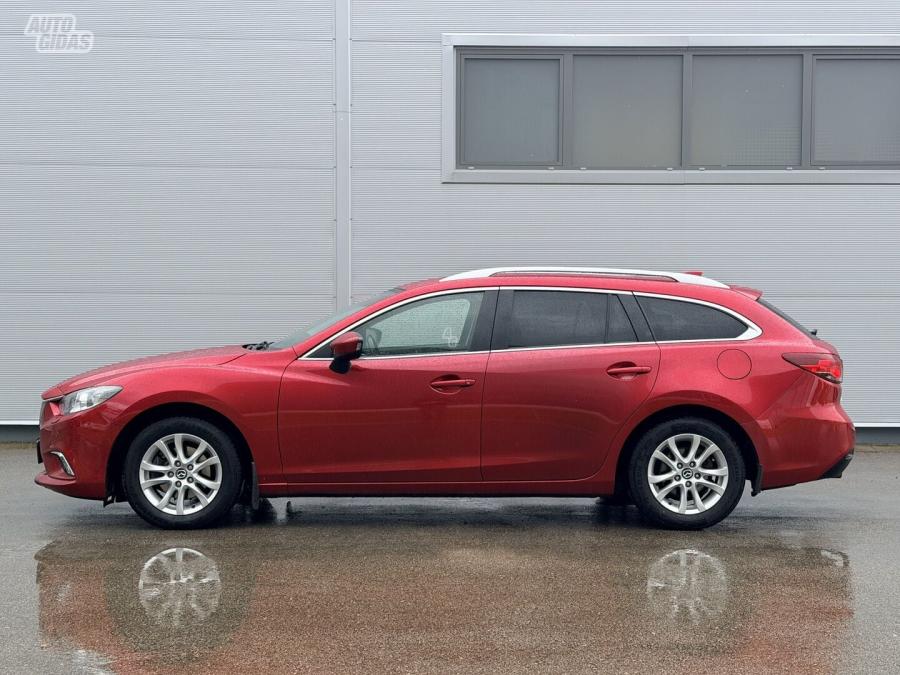 Red Mazda 6 2014 in Utena, with an engine capacity of 2.20 L and mileage of 277 thousand km for 5490 €, photo 16 on AUTOMOTO.COM.LV