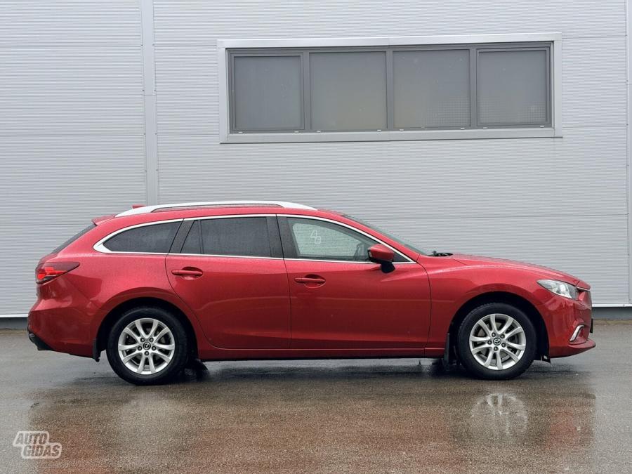 Red Mazda 6 2014 in Utena, with an engine capacity of 2.20 L and mileage of 277 thousand km for 5490 €, photo 17 on AUTOMOTO.COM.LV