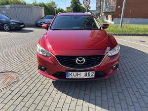 Sarkans Mazda 6 2014 Klaipėda, ar dzinēja tilpumu 2.19 L un nobraukumu 264 tūkst. km par 4899 €, foto 3 vietnē AUTOMOTO.COM.LV