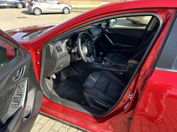 Sarkans Mazda 6 2014 Klaipėda, ar dzinēja tilpumu 2.19 L un nobraukumu 264 tūkst. km par 4899 €, foto 7 vietnē AUTOMOTO.COM.LV