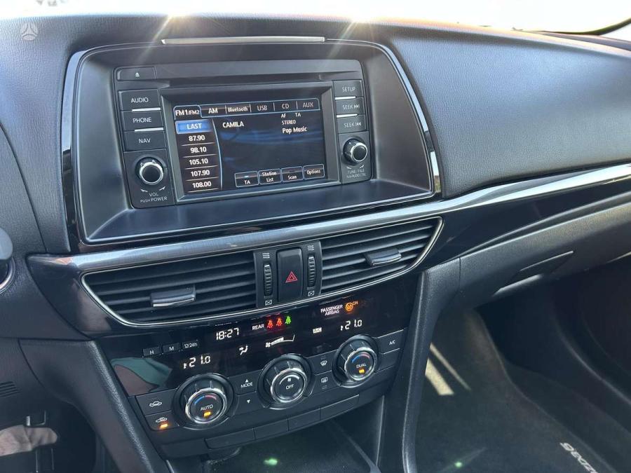 Sarkans Mazda 6 2014 Klaipėda, ar dzinēja tilpumu 2.19 L un nobraukumu 264 tūkst. km par 4899 €, foto 16 vietnē AUTOMOTO.COM.LV