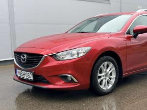 Red Mazda 6 2014 in Utena, with an engine capacity of 2.18 L and mileage of 277 thousand km for 5350 €, photo 5 on AUTOMOTO.COM.LV