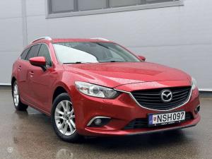 Red Mazda 6 2014 in Utena, with an engine capacity of 2.18 L and mileage of 277 thousand km for 5350 €, photo 6 on AUTOMOTO.COM.LV