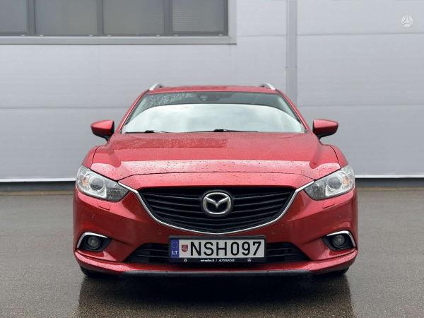 Red Mazda 6 2014 in Utena, with an engine capacity of 2.18 L and mileage of 277 thousand km for 5350 €, photo 9 on AUTOMOTO.COM.LV