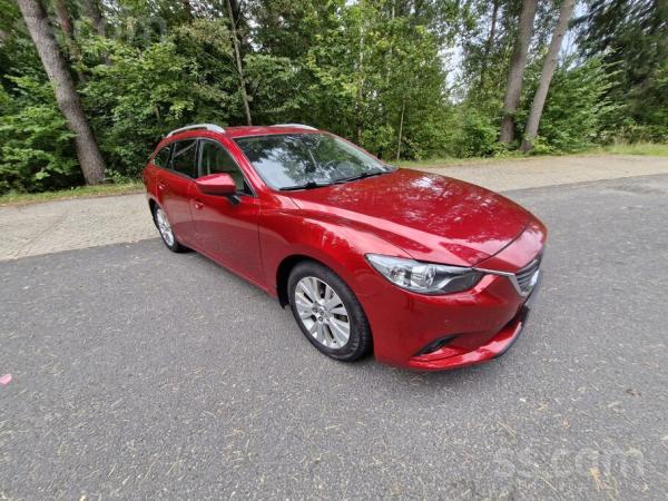 Red Mazda 6 2014 in Riga, with an engine capacity of 2.20 L and mileage of 256 thousand km for 6900 €, photo 3 on AUTOMOTO.COM.LV