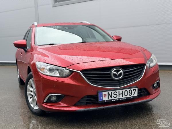 Mazda 6 2014 Utena vietnē Sarkans Mazda 6 2014 Utena, ar dzinēja tilpumu 2.20 L un nobraukumu 277 tūkst. km par 5250 €, foto 8 vietnē AUTOMOTO.COM.LV