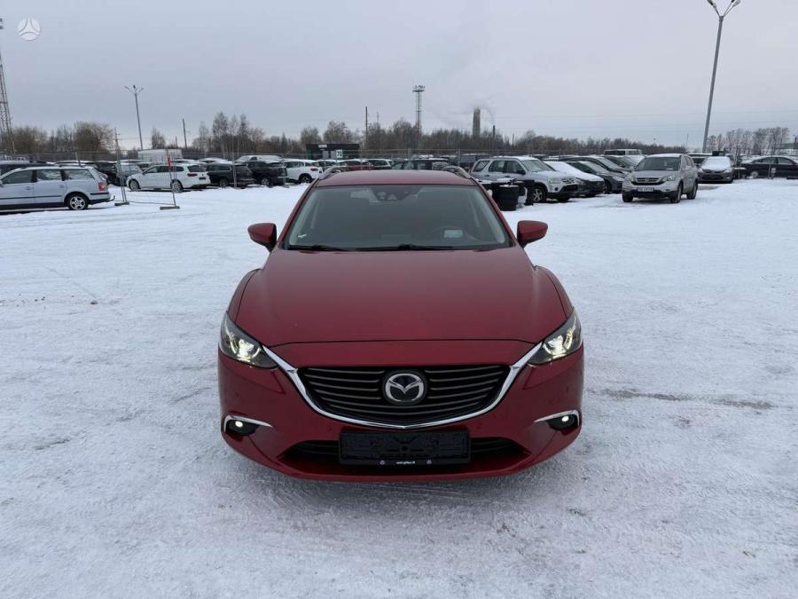 Sarkans Mazda 6 2015 Marijampole, ar dzinēja tilpumu 2.19 L un nobraukumu 192 tūkst. km par 7900 €, foto 7 vietnē AUTOMOTO.COM.LV