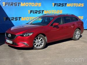 Sarkans Mazda 6 2015 Rīga, ar dzinēja tilpumu 2.20 L un nobraukumu 207 tūkst. km par 6950 €, foto  vietnē AUTOMOTO.COM.LV