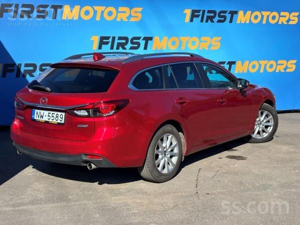 Sarkans Mazda 6 2015 Rīga, ar dzinēja tilpumu 2.20 L un nobraukumu 207 tūkst. km par 6950 €, foto 4 vietnē AUTOMOTO.COM.LV