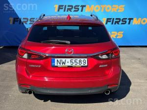 Sarkans Mazda 6 2015 Rīga, ar dzinēja tilpumu 2.20 L un nobraukumu 207 tūkst. km par 6950 €, foto 7 vietnē AUTOMOTO.COM.LV