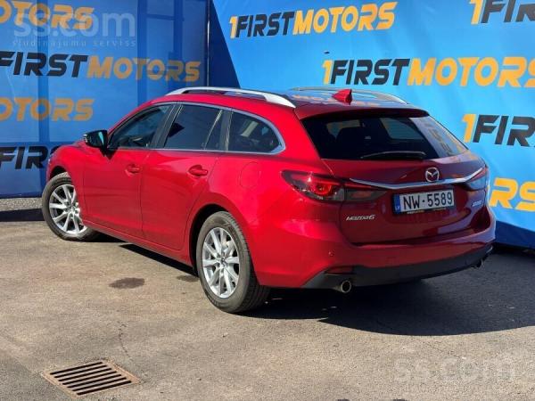 Red Mazda 6 2015 in Riga, with an engine capacity of 2.20 L and mileage of 207 thousand km for 5950 €, photo 2 on AUTOMOTO.COM.LV
