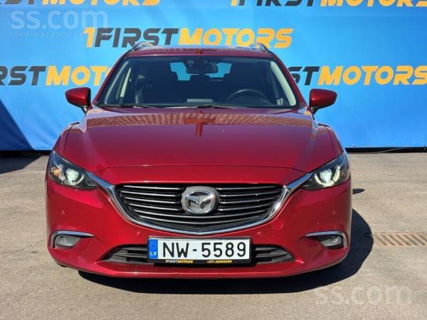 Red Mazda 6 2015 in Riga, with an engine capacity of 2.20 L and mileage of 207 thousand km for 5950 €, photo 5 on AUTOMOTO.COM.LV