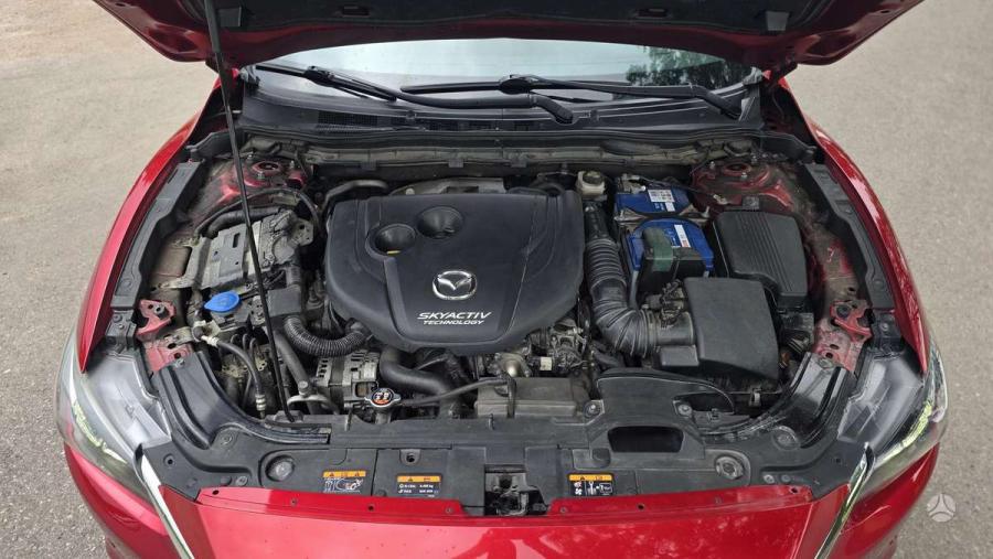 Sarkans Mazda 6 2015 Kauņa, ar dzinēja tilpumu 2.19 L un nobraukumu 218 tūkst. km par 6600 €, foto 8 vietnē AUTOMOTO.COM.LV