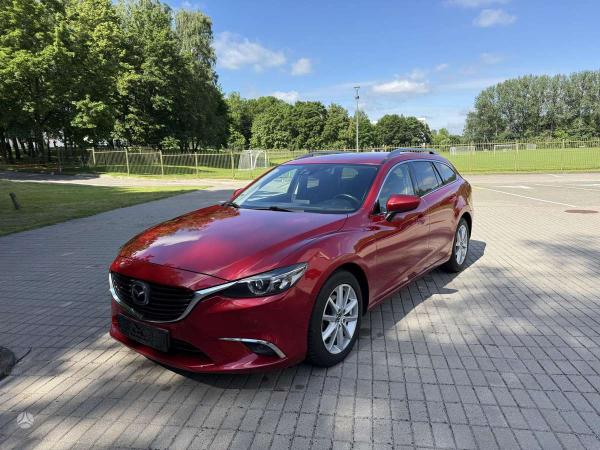 Sarkans Mazda 6 2015 Marijampole, ar dzinēja tilpumu 2.19 L un nobraukumu 232 tūkst. km par 7200 €, foto 1 vietnē AUTOMOTO.COM.LV