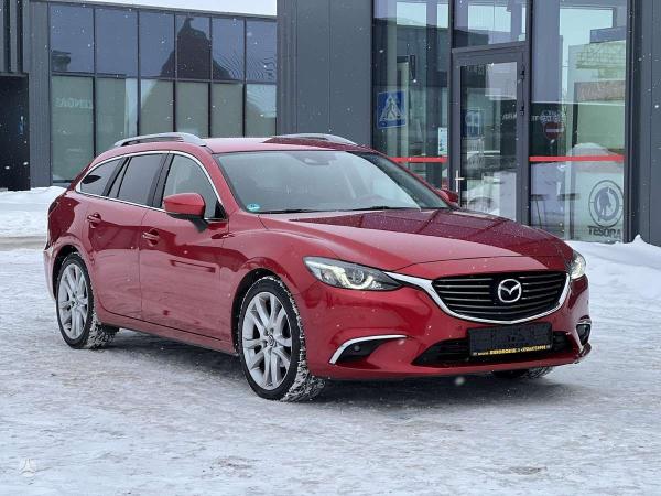 Red Mazda 6 2017 in Siauliai, with an engine capacity of 2.19 L and mileage of 197 thousand km for 8900 €, photo 3 on AUTOMOTO.COM.LV