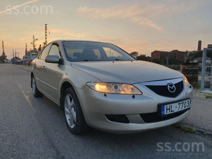 Mazda 6 2003 Liepāja, ar dzinēja tilpumu 1.80 L un nobraukumu 241 tūkst. km par 980 €, foto 2 vietnē AUTOMOTO.COM.LV