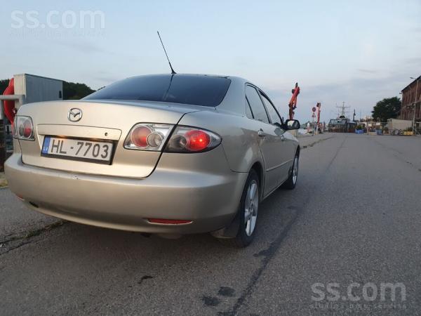 Mazda 6 2003 Liepāja, ar dzinēja tilpumu 1.80 L un nobraukumu 241 tūkst. km par 980 €, foto 3 vietnē AUTOMOTO.COM.LV